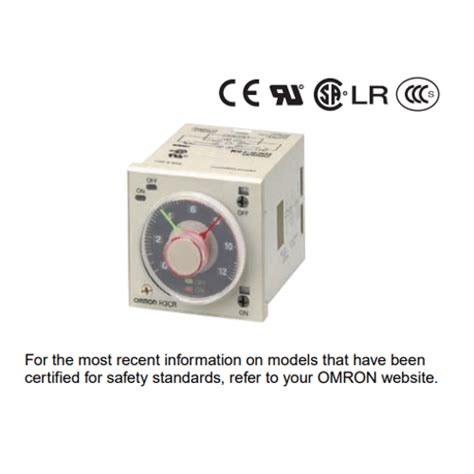 Omron H3cr F8 Timer Twin 100 240vac 48x48mm H3cr F8 Eezee