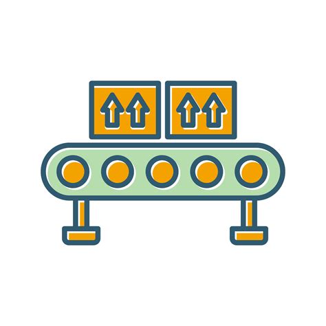 Assembly Line Vector Icon Vector Art At Vecteezy