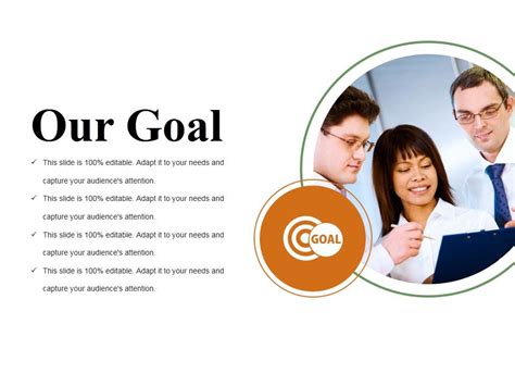 Our Goal Ppt PowerPoint Presentation File Elements