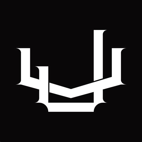 Vj Logo Monogram With Vintage Overlapping Linked Style Design Template 16564867 Vector Art At