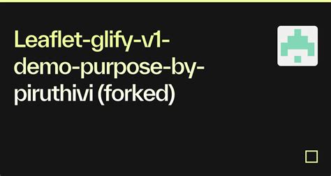 Leaflet Glify V1 Demo Purpose By Piruthivi Forked Codesandbox Leaflet Glify V1 Demo Purpose By Piruthivi Forked Codesandbox