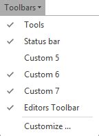 The List Of Bar Items And Links WinForms Controls DevExpress Documentation