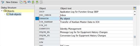 solved how to create object subobject in appplication l sap