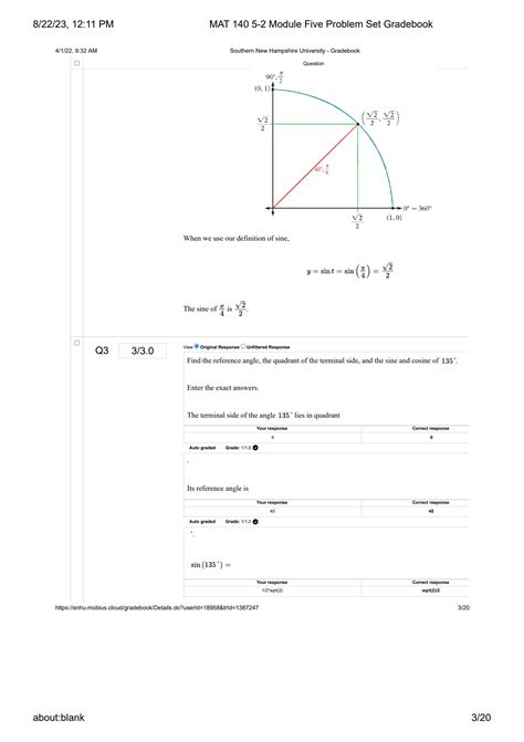 SOLUTION Mat Module Five Problem Set Gradebook Studypool