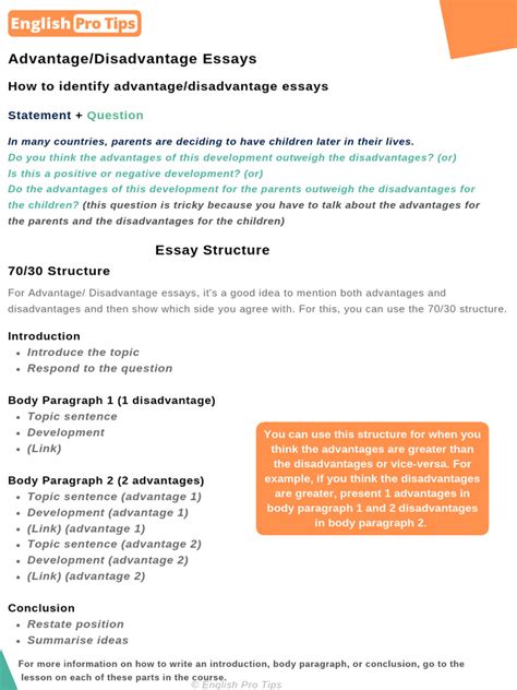 How To Write Advantage Disadvantage Essays Pdf Psychology