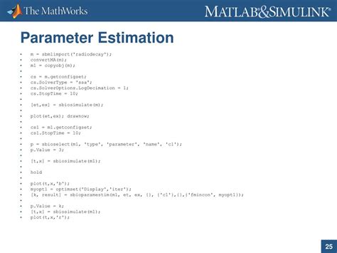 Ppt Simbiology And Matlab A Software Platform For Modeling