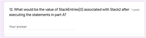 Solved Questions Refer To The Abstract Data Type Chegg