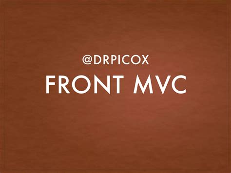 Mvs An Angular Mvc Ppt