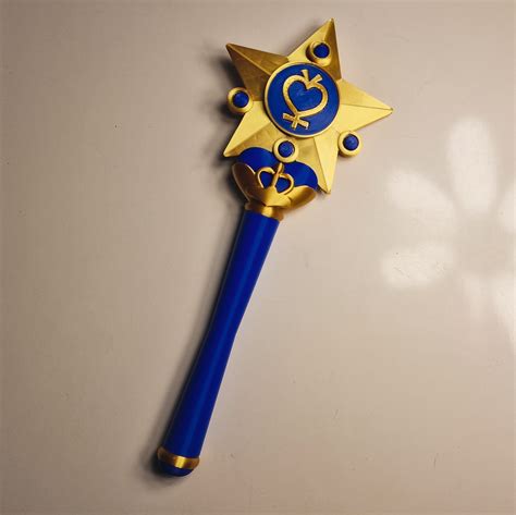 🪄 Pretty Guardian Sailor Mercury Transformation Wand・ Stl File For ・cults