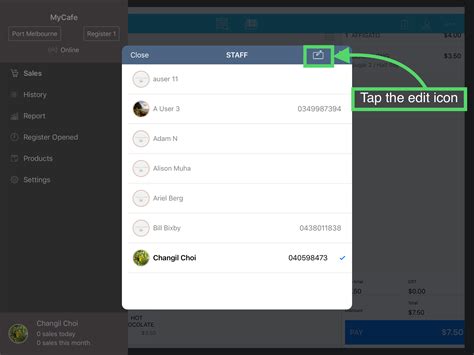 Ios Pos Delete An Existing User Clickpos