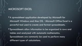 Ms Excel Pdf