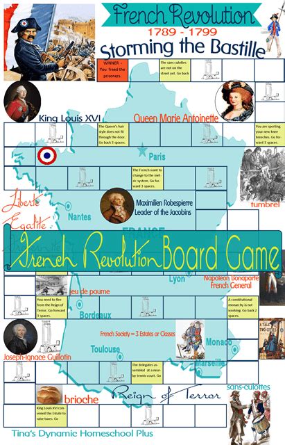 Free Printable Minibooktimeline Of Events Leading Up To The French