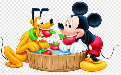 Mickey Mouse Eating