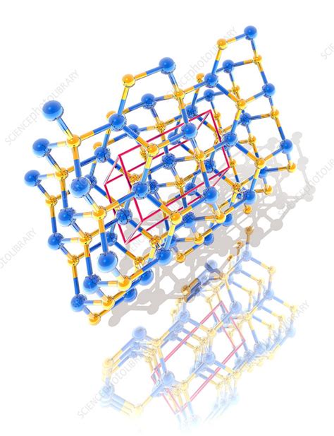 Wurtzite Crystal Structure Stock Image A7100091 Science Photo