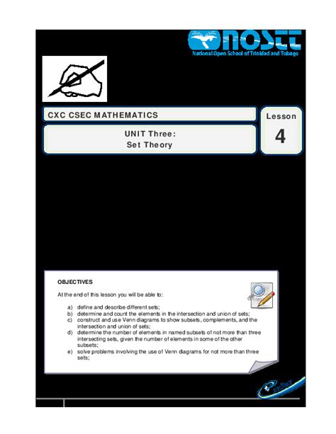Lesson Set Theory PDFCOFFEE COM
