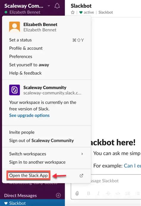 Using The Scaleway Slack Community Scaleway Documentation