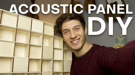 Diy Acoustic Panel Qrd Diffuser Youtube