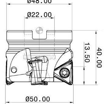 The Specification Of The Cutting Tool Insert Download Scientific Diagram