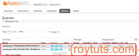 Spring Boot Rabbitmq Publish Subscribe Example Roy Tutorials