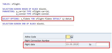 Sap Abap Select Statement
