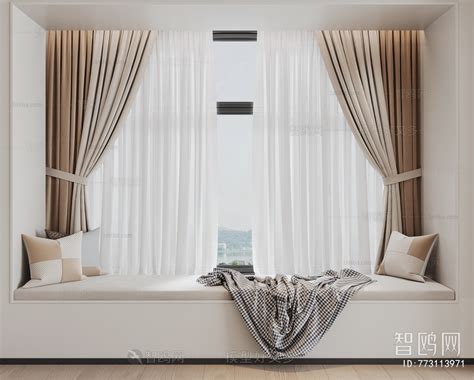 Modern The Curtain Sketchup Model Download Model Id 773113971 1miba