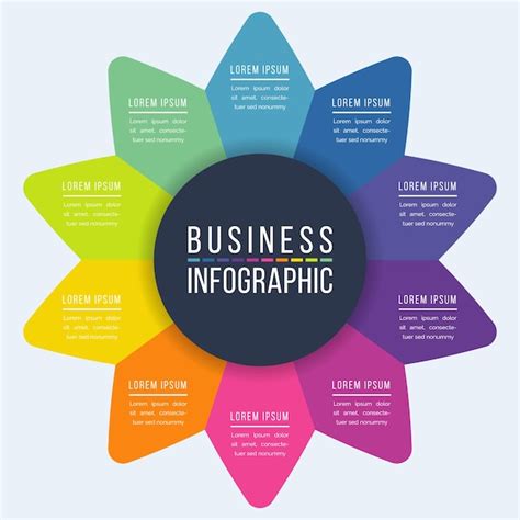 premium vector business infographic circle design 10 steps objects