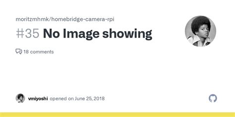 No Image Showing · Issue 35 · Moritzmhmk Homebridge Camera Rpi · Github