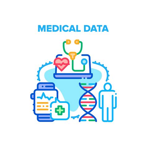Medical Data Vector Concept Color Illustration 17351479 Vector Art At Vecteezy