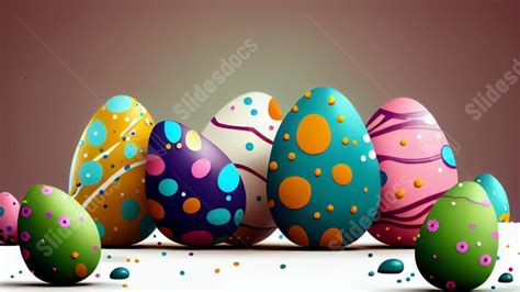Beautiful Easter Egg Powerpoint Background For Free Download Slidesdocs
