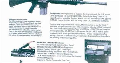 Knights Armament Civilian Mk11 Mod 1 Sr 25