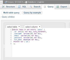 Login System In PHP And MySQL Complete Registration System