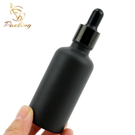 1oz Cosmetic Dark Glass Bottles Wholesale With Dropper Customized Spray
