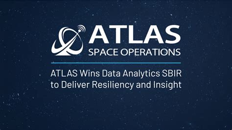 Atlas Wins Data Analytics Sbir To Deliver Resiliency And Insight