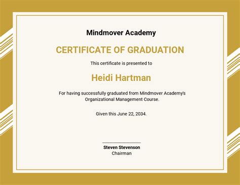 Software Engineering Certificate Template Word