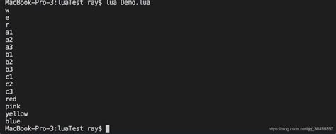lua userdata遍历 lua递归遍历table 棉花糖的技术博客 51cto博客