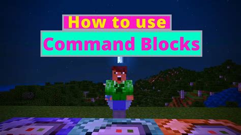 How To Use Minecraft Command Blocks Tutorial Xbox PS And Windows YouTube