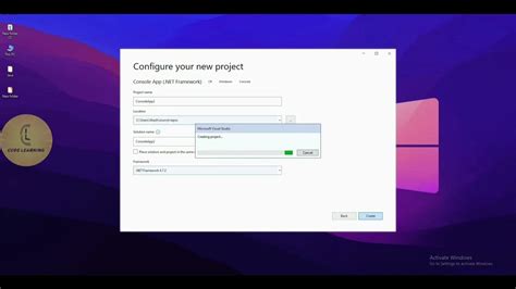 C Sharp Print Hello Codelearning Youtube