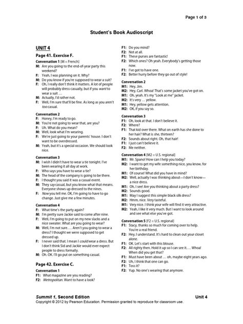 Unit04audioscript Pdf