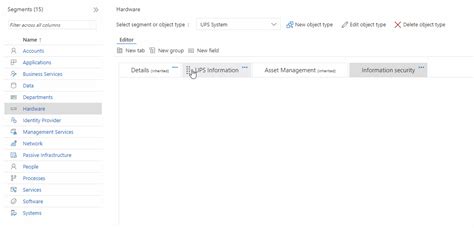 Create Tabs | Docusnap365 Documentation | Docusnap Docs