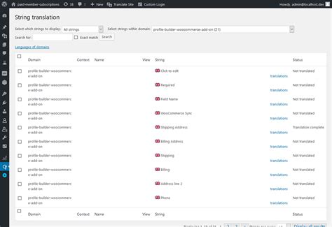 translate dynamic strings in wordpress translatepress