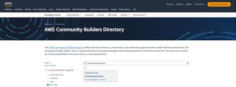 Achintha Bandaranaike On Linkedin Aws Community Amazon Awscommunity Awscommunitybuilders