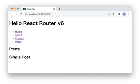React Router v はじめでもわかるルーティングの設定方法の基礎 アールエフェクト