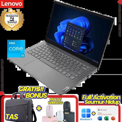Laptop Lenovo Ideapad Slim Cpid Core I U Ram Gb Ssd Gb Arctic Grey Garansi Tahun