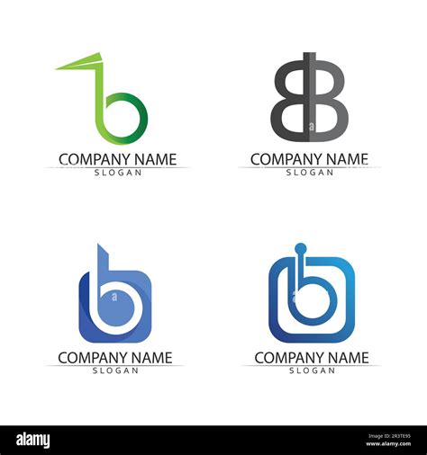 Abstract Letter B Logo Vector B Logo Symbol Icon Design Template Stock Vector Image Art Alamy