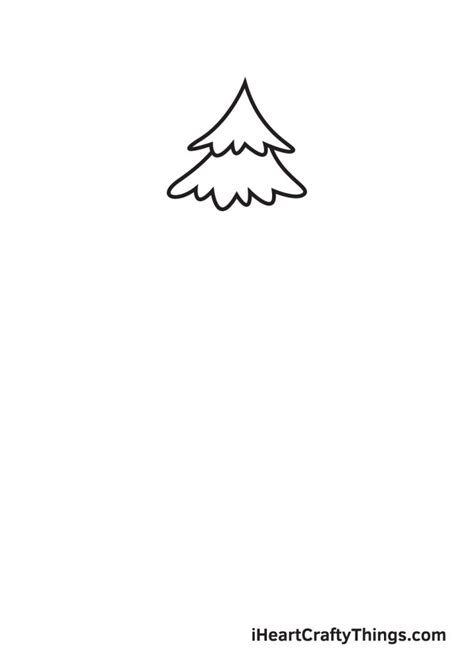 Pine Tree Drawing How To Draw A Pine Tree Step By Step