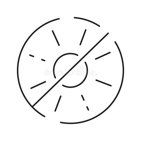 Sun Protection Related Vector Line Icon Icons As Sunscreen Sunglasses Uv Rays Exposure Time