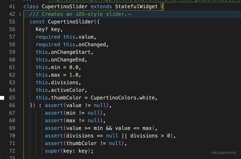 Flutter 中 Slider、rangeslider、cupertinoslider 的使用详解 Flutter Widgets 掘金