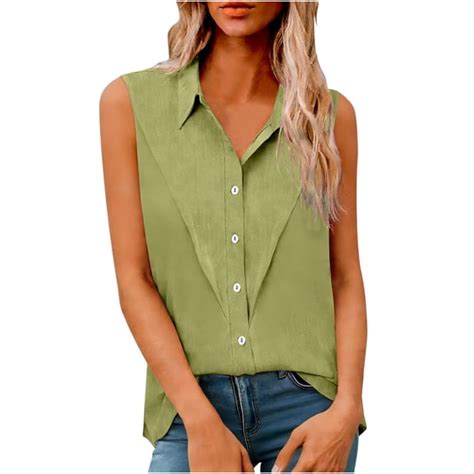 Edvintorg Womens Dressy Casual Tops Business Work Blouses V Neck