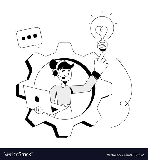 Query Handling Royalty Free Vector Image VectorStock