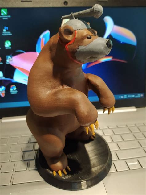 Stl File Gentle Ben Bear Simpsons Character 🐻 ・model To Download And 3d Print・cults